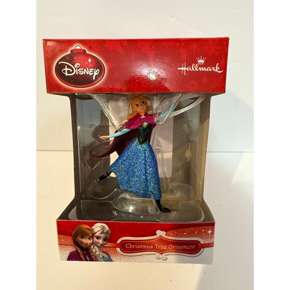 Hallmark | Holiday | Hallmark Disney Frozen Anna Ornament Nib | Poshmark